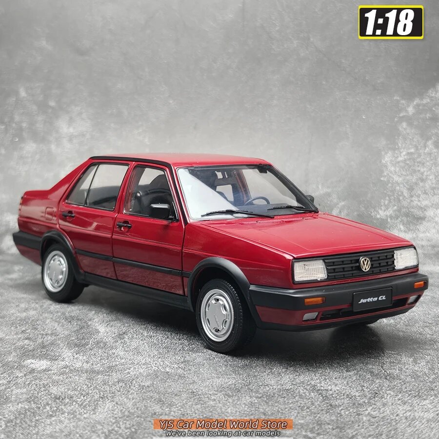 Металлическая модель автомобиля VW Jetta в масштабе 1:18, коллекционная, подарок на праздник.