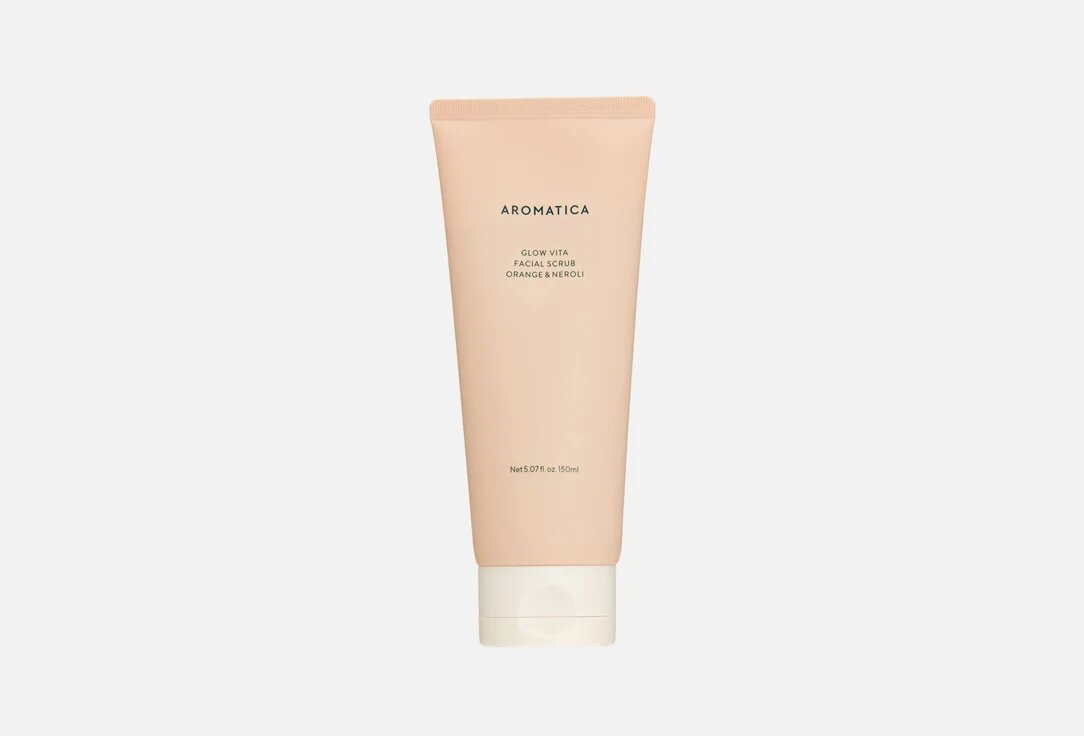 Aromatica Glow vita facial scrub orange & neroli Глиняный скраб для лица 150мл