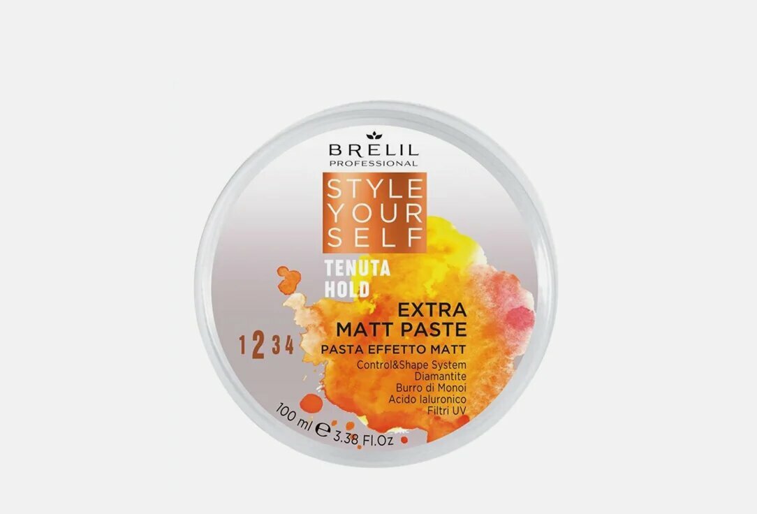 Brelil extra matt paste Паста для волос с матовым эффектом 100мл