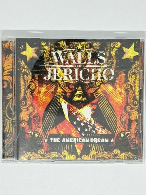 Музыкальный диск Walls Of Jericho-The American Dream (CD, USA) '08 MINT