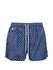 Шорты для плавания Kiton Polka-dot drawstring swim shorts, размер L, blue