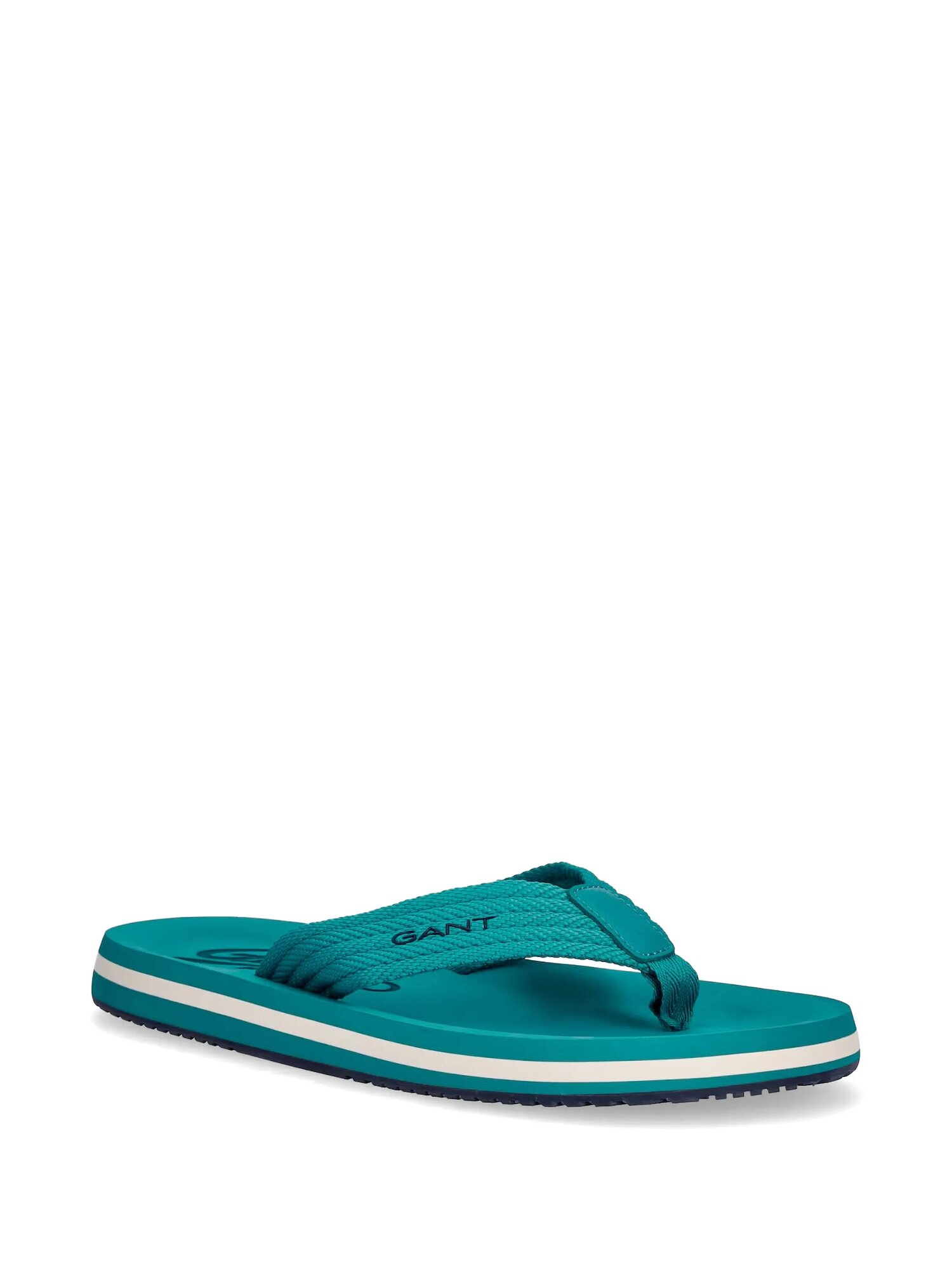 Шлёпанцы GANT Logo-print braided flip-flops, размер 40 — фото 1