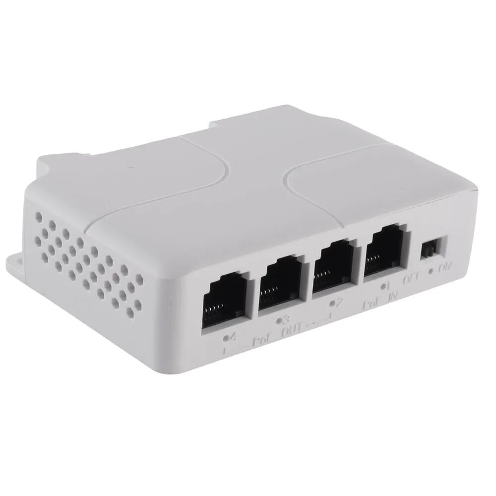 Пассивный каскадный удлинитель PoE с 1 по 3 порта IEEE802.3Af для передачи по IP POE коммутатора NVR (1 шт.)