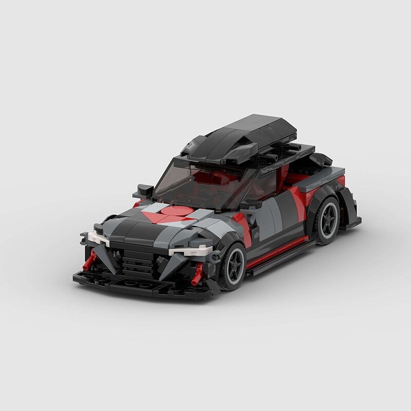 Набор игрушечных моделей MOC puzzle toy, спортивный автомобиль RS6 DTM, креативная сборка автомобиля, подарок для детей