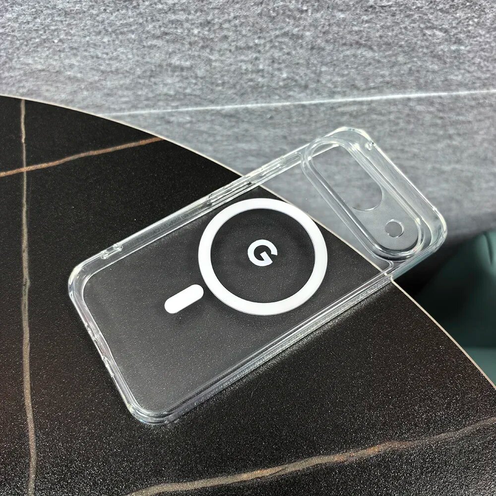 Прозрачный Тонкий Магнитный Чехол Для Google Pixel С Беспроводной Зарядкой Google Pixel 6 Pro