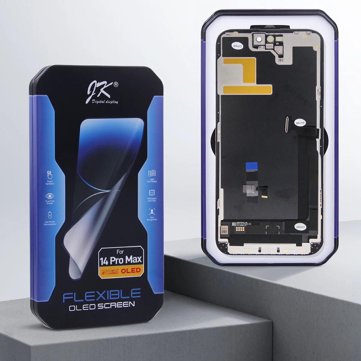 Дисплей OLED для iPhone 14 Pro Max A2651 A2894, сенсорный экран, сборка для замены, для iPhone 14 Pro Max LCD