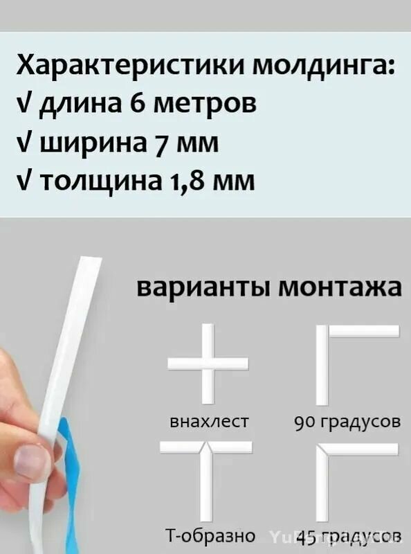 Молдинг для стен — фото 1