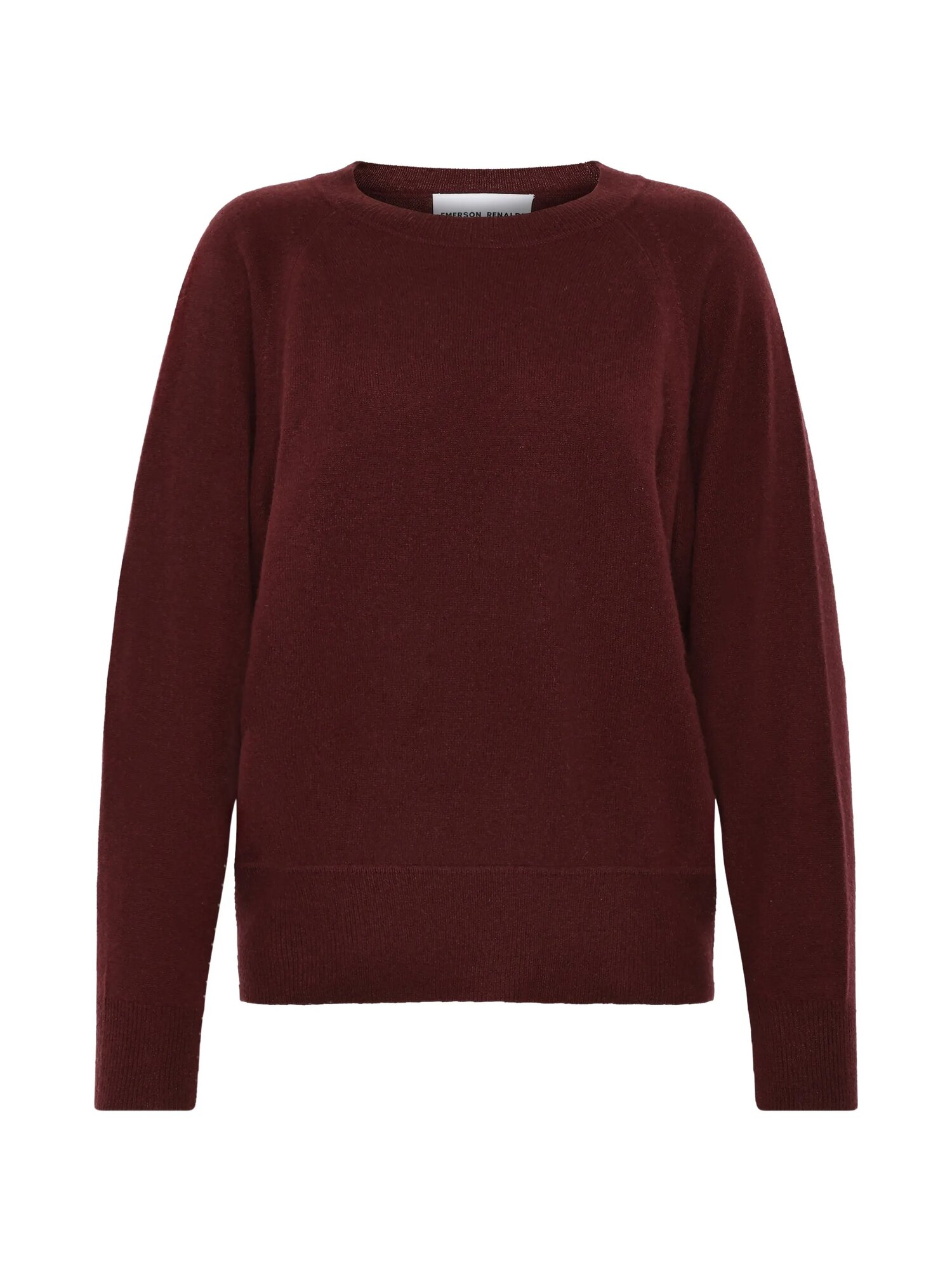 Свитер  Raglan-sleeve ribbed-trim sweater