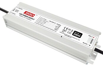 Блок питания для светодиодной ленты 12В 200ВТ JINBO JLV-12200KA-L
