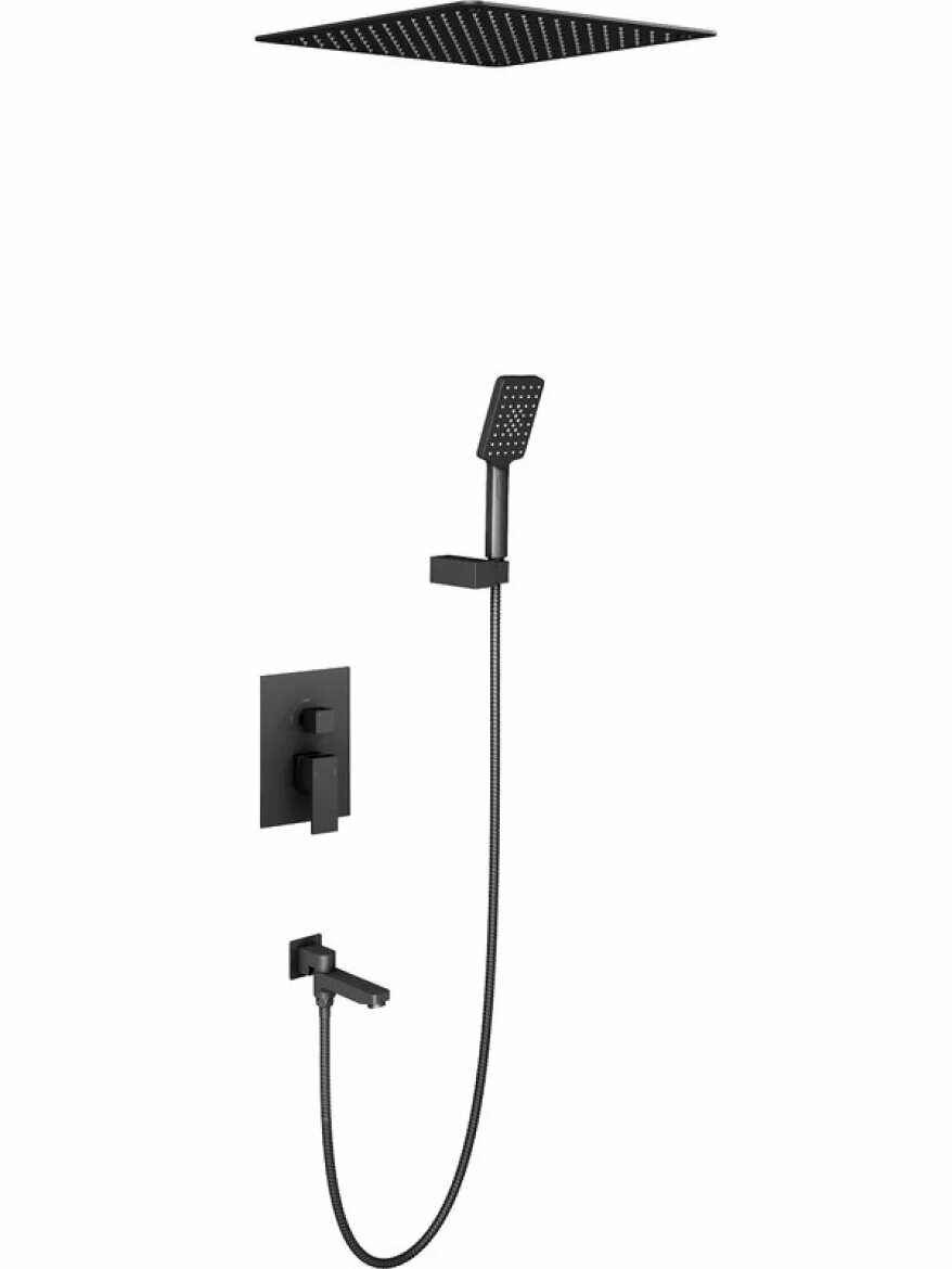 Душевой комплект Timo Selene SX-2039/03SM черный