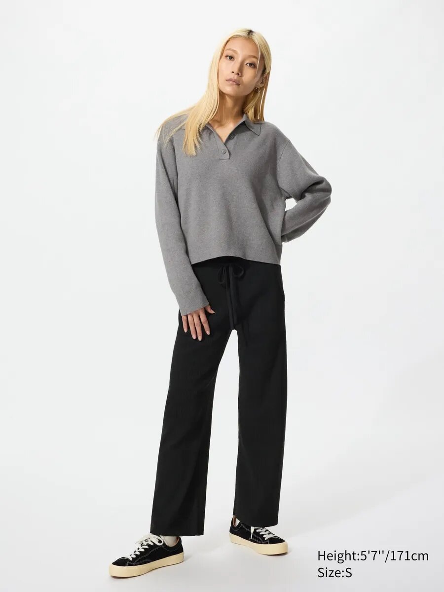 Брюки Washable Knit Ribbed Pants