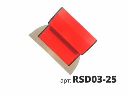 Инструмент для Нанесения Шпатель-Правило Stmdecor RSD03-25 250мм для Стартовых Шпаклевок и Финишных Работ.