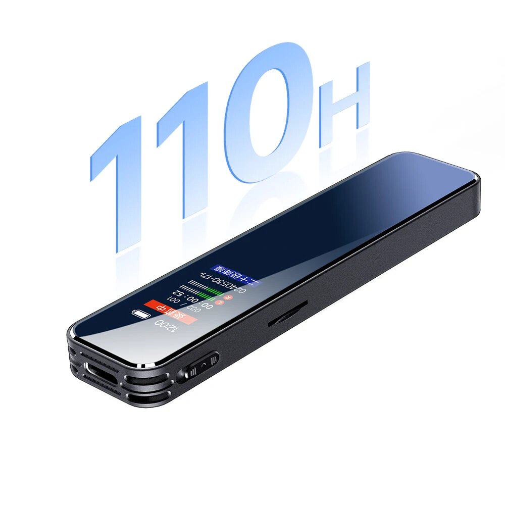 Цифровой диктофон Famue, 8GB, Темно-синий, 110H