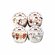 Скотч JIANWU 30мм*200см с рисунком set of 4