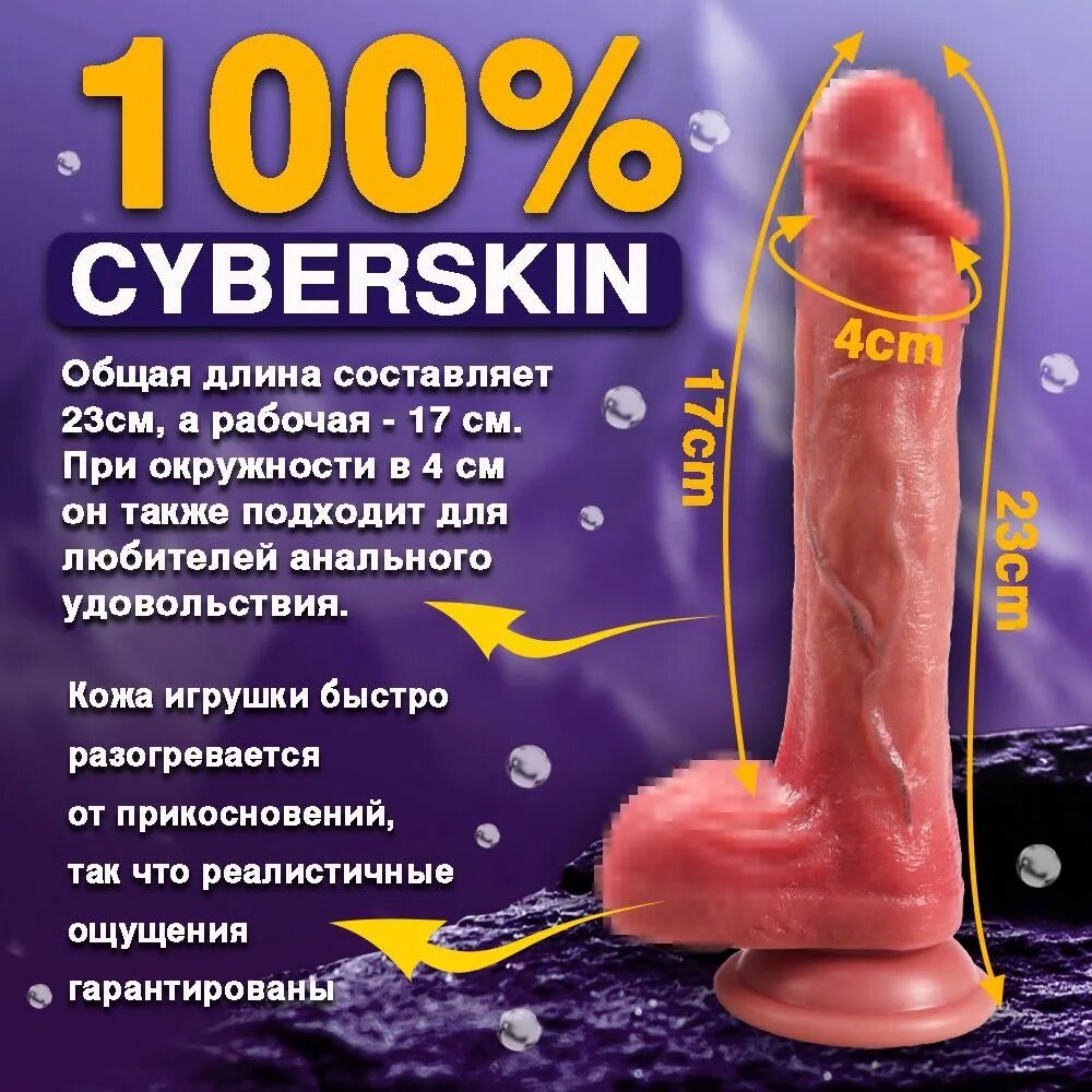 Фаллоимитатор, 23.01см — фото 1
