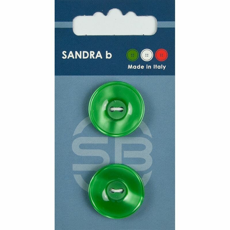 Пуговицы Sandra b Цвет 078, Мятный, 2 шт