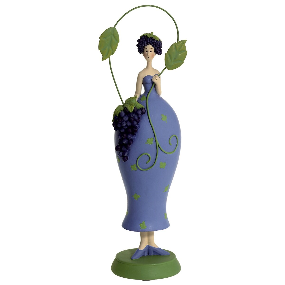 Декоративная фигурка Fiebiger Floristik GmbH "Blumenmadchen", Виноград, 23 см
