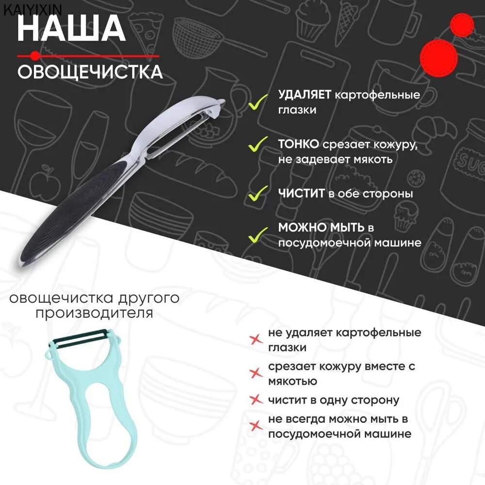Фрукто-овощечистка — фото 1