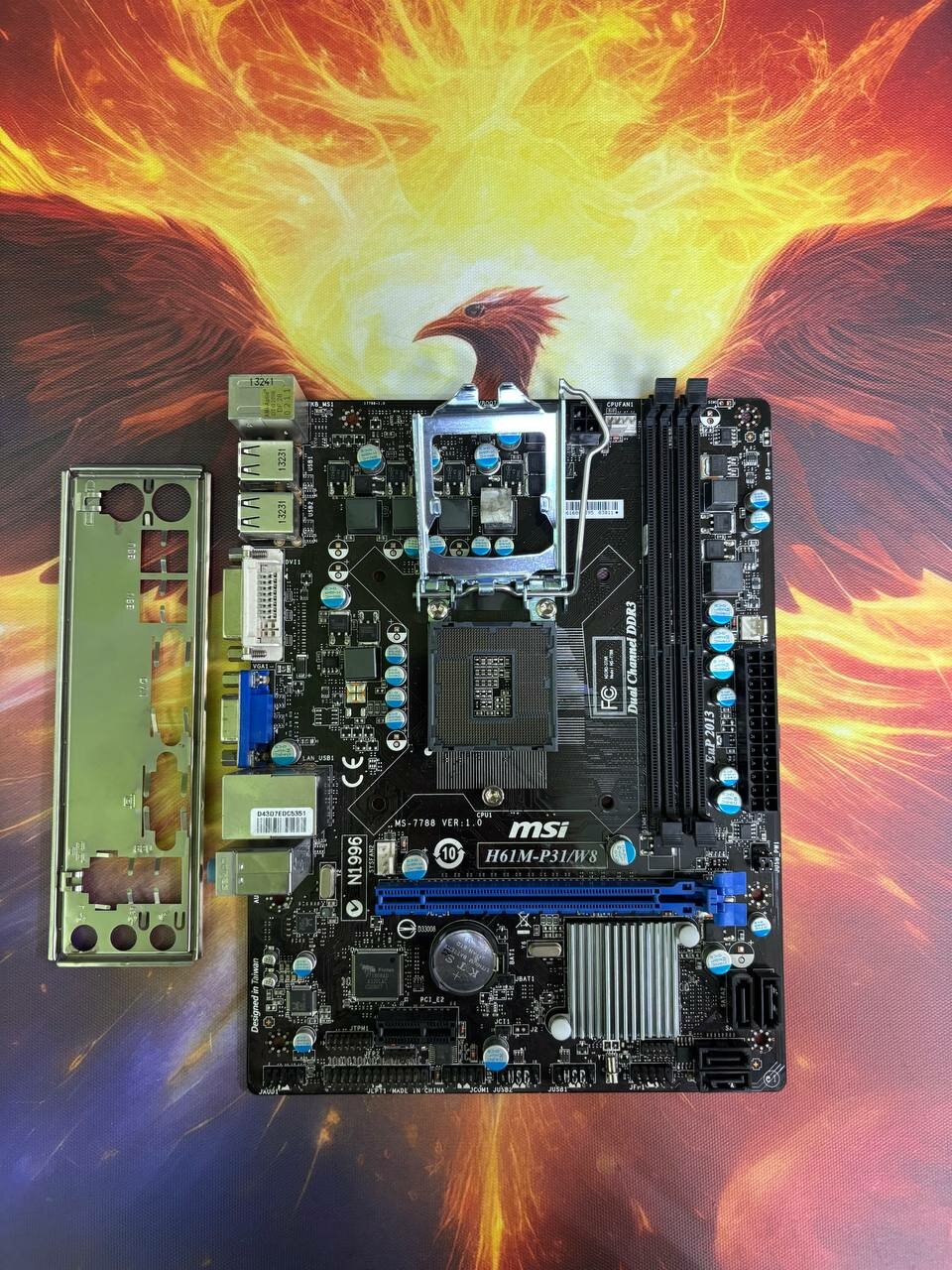 Материнская плата MSI H61M-P31/W8 Socket 1155