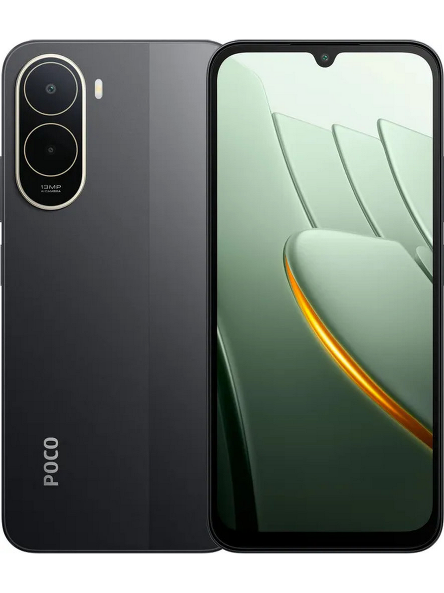 Смартфон POCO C81 Pro 4/128 Гб Черный 2 sim 6.9″ IPS LCD, 120Hz 2G, 3G, 4G (LTE) 6000 mAh RU