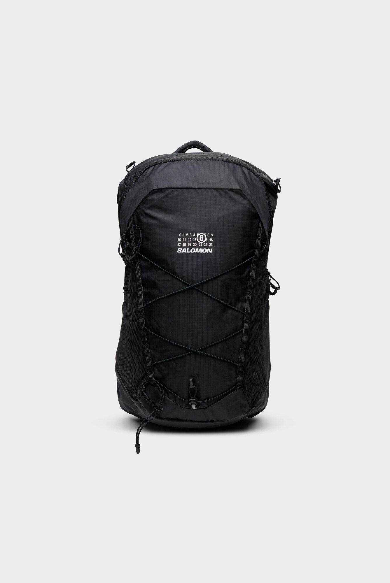 Рюкзак MM6 Maison Margiela black/white backpack для мужчин цвет черный