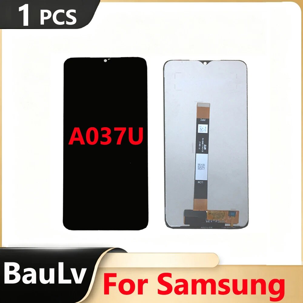 Высококачественный ЖК-дисплей для Samsung Galaxy A03S A037U, сенсорный экран в A037u With Frame