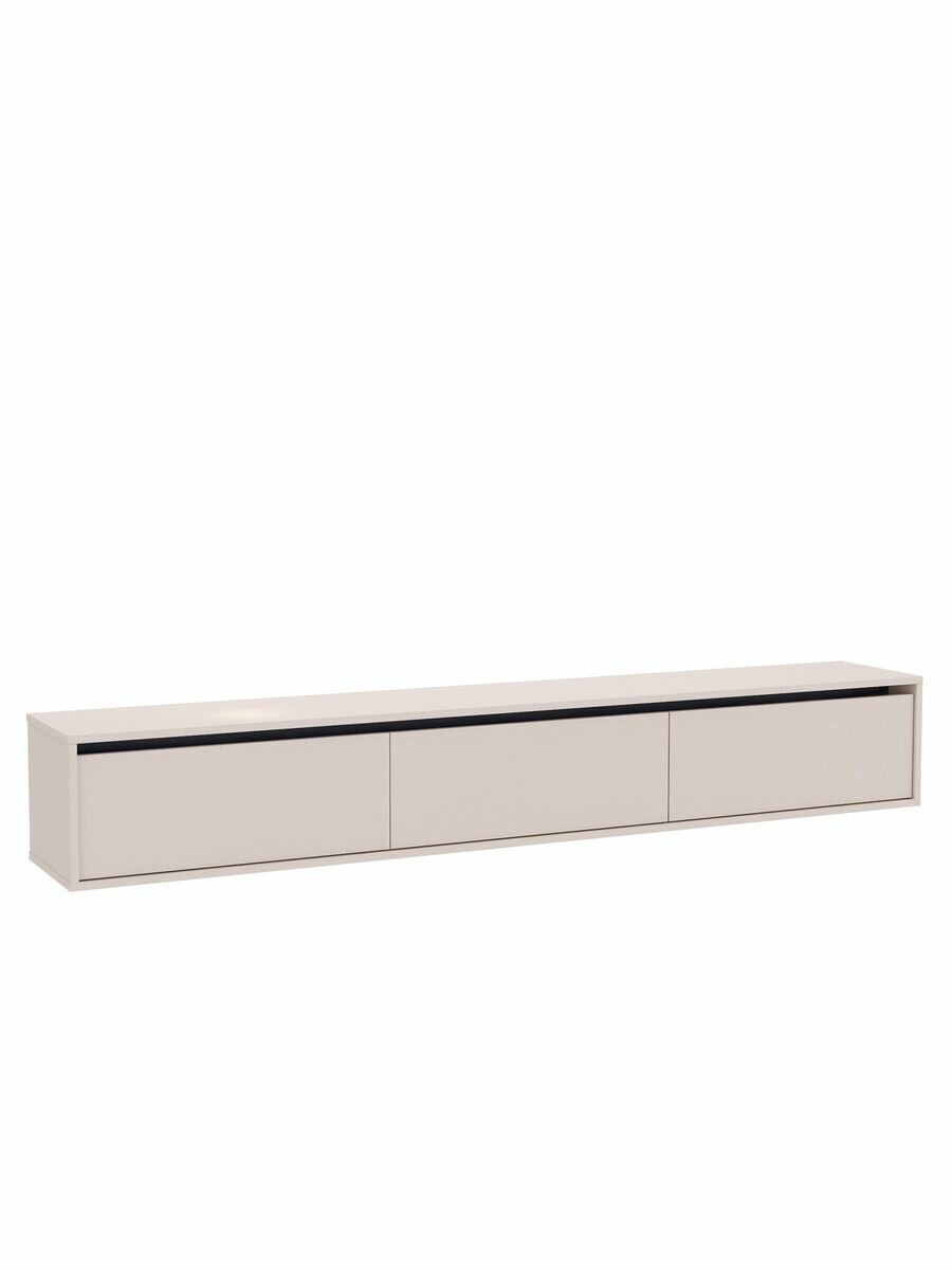 Тумба ТВ ТП-6, ЛДСП, бежевая, универсальная, 20 см x 30 см x 32 см