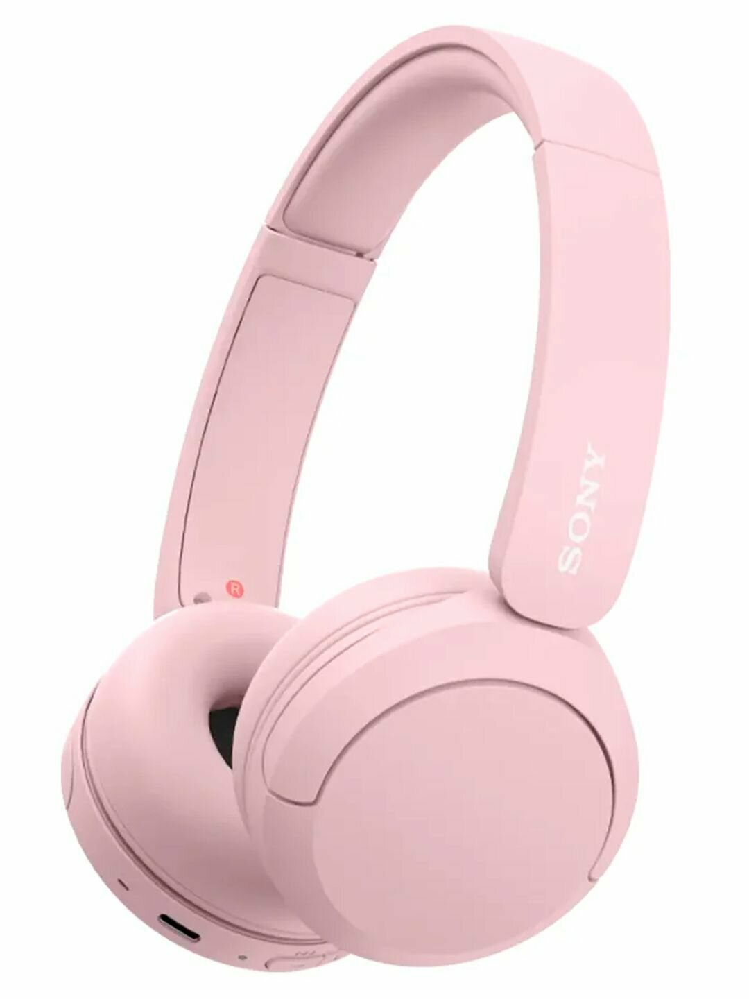 Беспроводные наушники Sony WH-CH520, накладные, USB Type-C, розовый