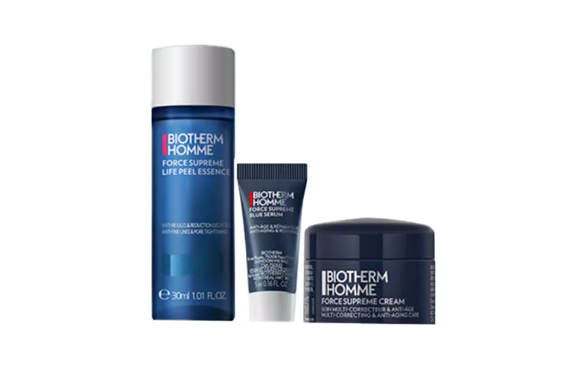 Сыворотка мужская BIOTHERM Blue Diamond, Serums 30ml+Serums 5ml+Face Cream 5ml