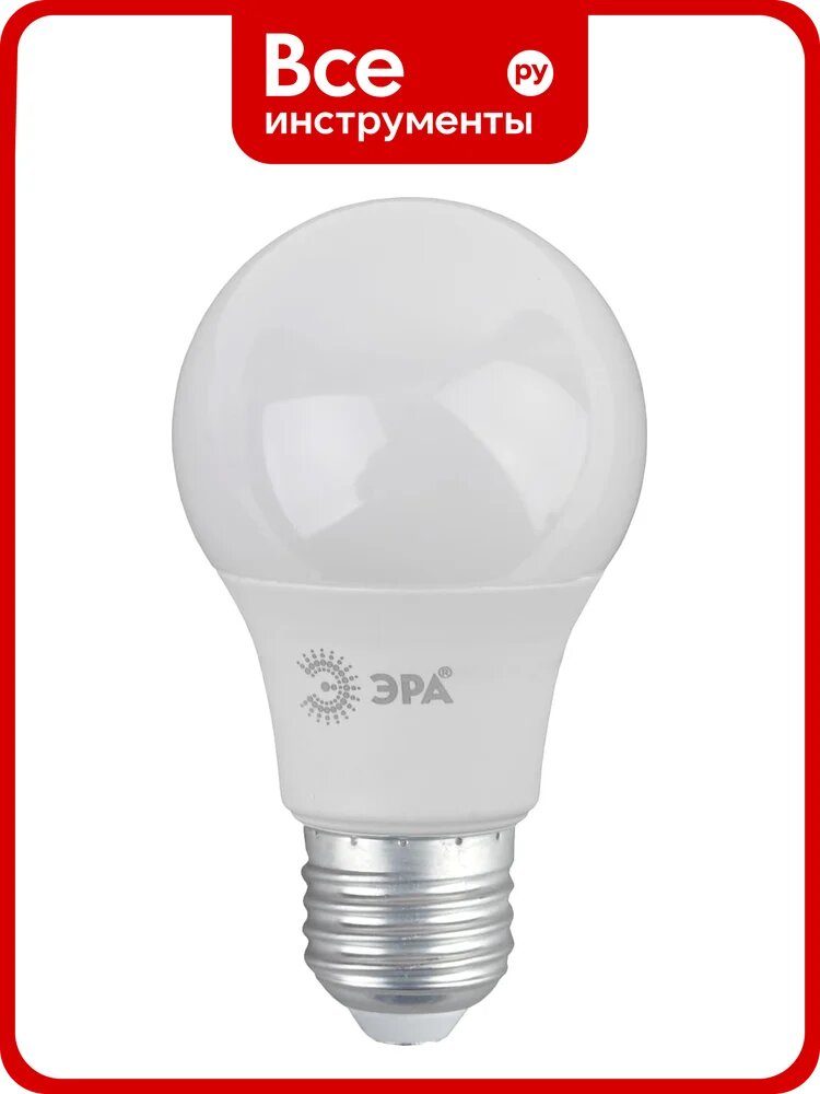 Светодиодная лампа ЭРА LED A6015W840E27 R, груша, 15 Вт, нейтральный, E27 Б0046356