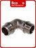 Угольник Valtec VTr.093. N.0004, никелированная латунь, наружный, 1/2 дюйма
