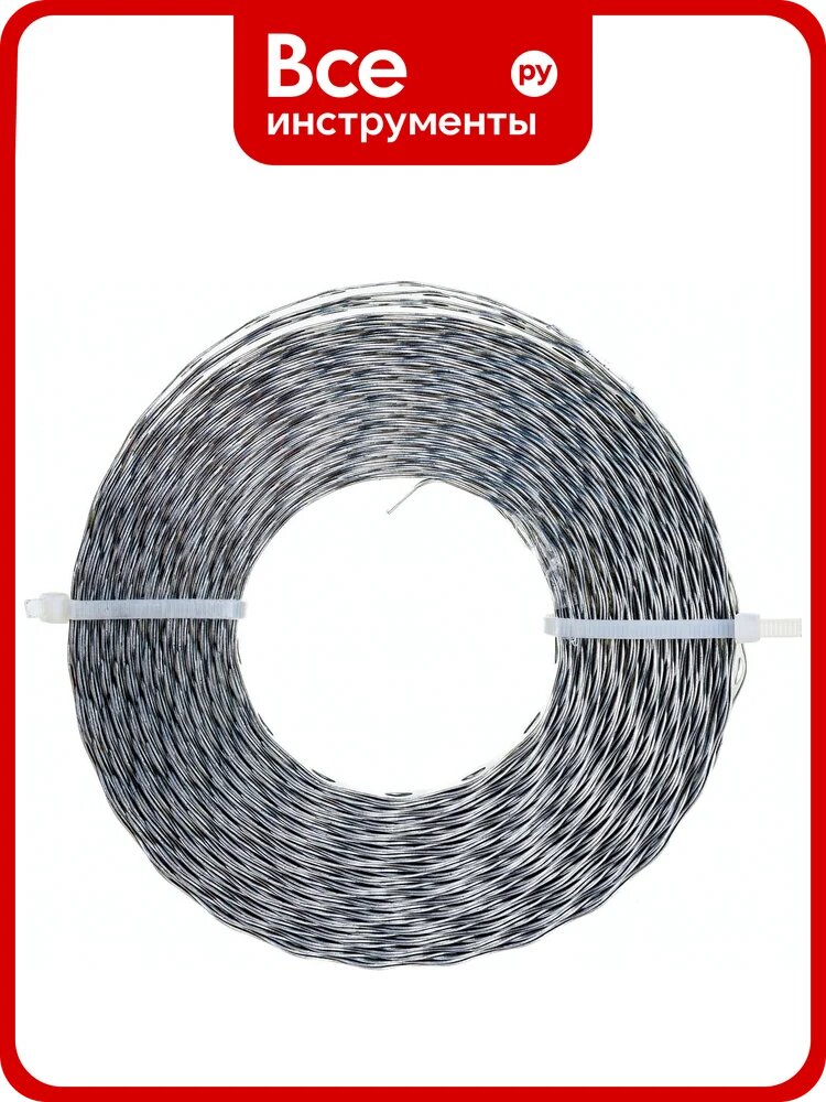 Лента РК груп волна, 17x0.7, 25 м РК000002914, пластиковая, цинкованное покрытие, стальная прочность, высокая гибкость