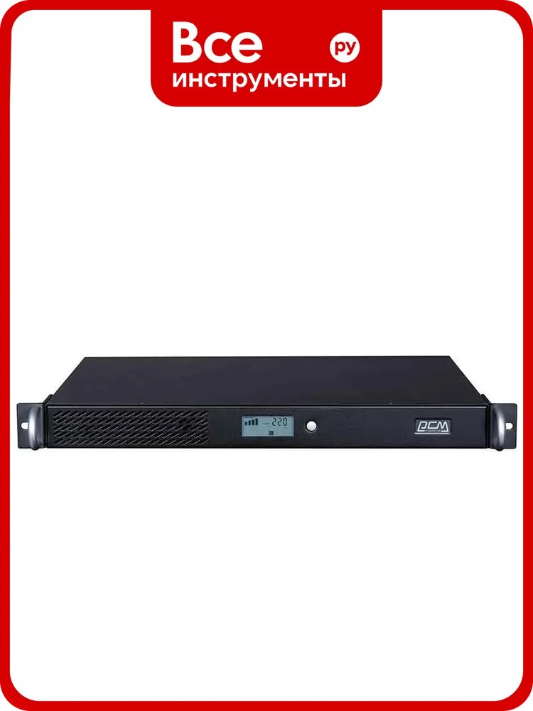 Источник бесперебойного питания Powercom ИБП, ID1456358, 700VA/560W, Rack/Tower, IEC, Serial+USB, SmartSlot SPR-700