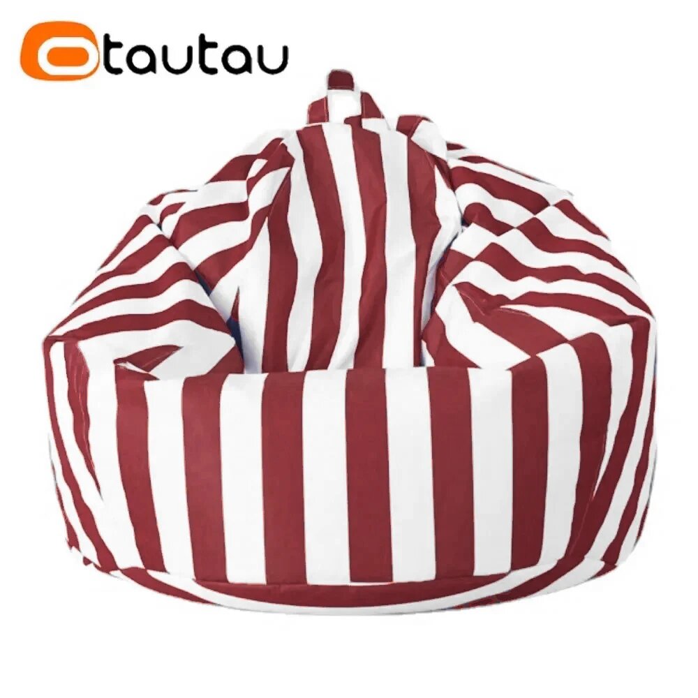 Чехол для пуфа OTAUTAU DD046 Бордовый, D70cm-cover-kids, red