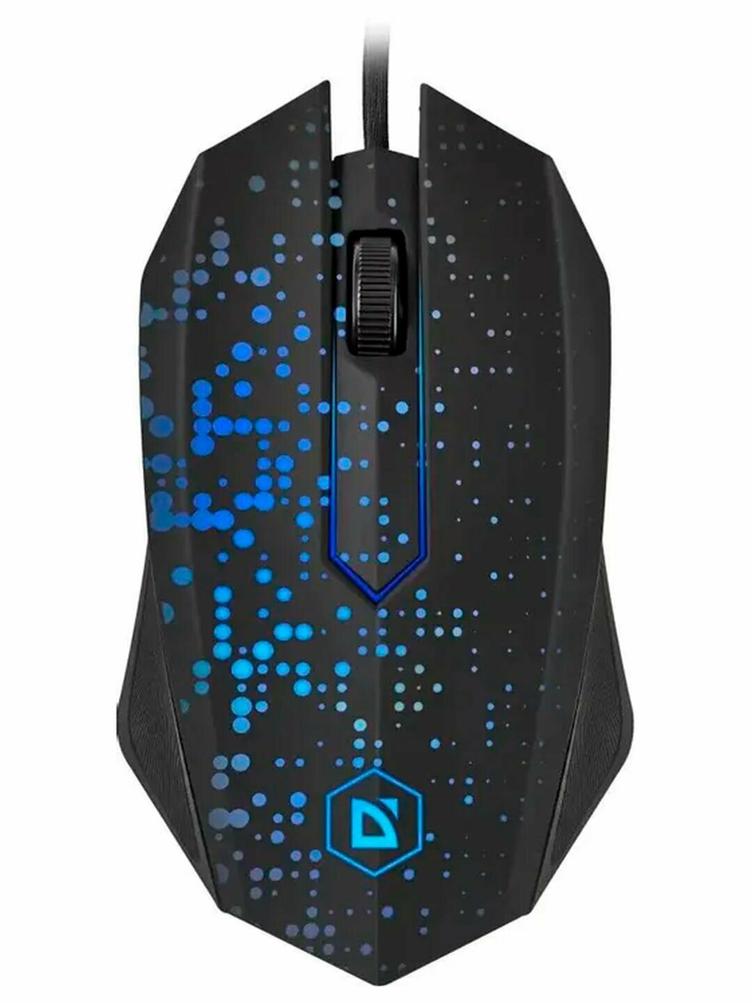 Мышь игровая DEFENDER Event MB-754, проводная, оптическая, 7 цветов, 3 кнопки,1000 dpi, черный (52754)