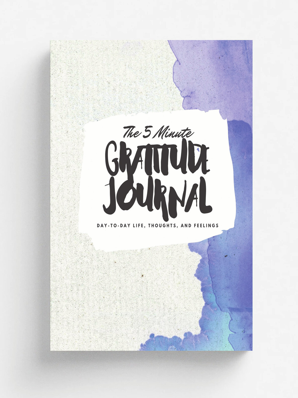 The 5 Minute Gratitude Journal. Day-To-Day Life, Thoughts, and Feelings (8x10 Softcover Journal)