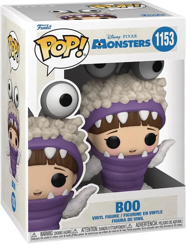 Фигурка Funko Pop! Monsters Inc. 20th Boo with Hood Up (1153) 57741