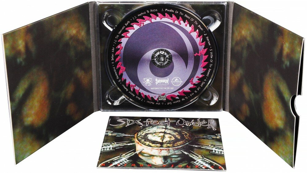 Six Feet Under. Maximum Violence (CD) (СД диск, Слипкейс (Slipcase)) — фото 1
