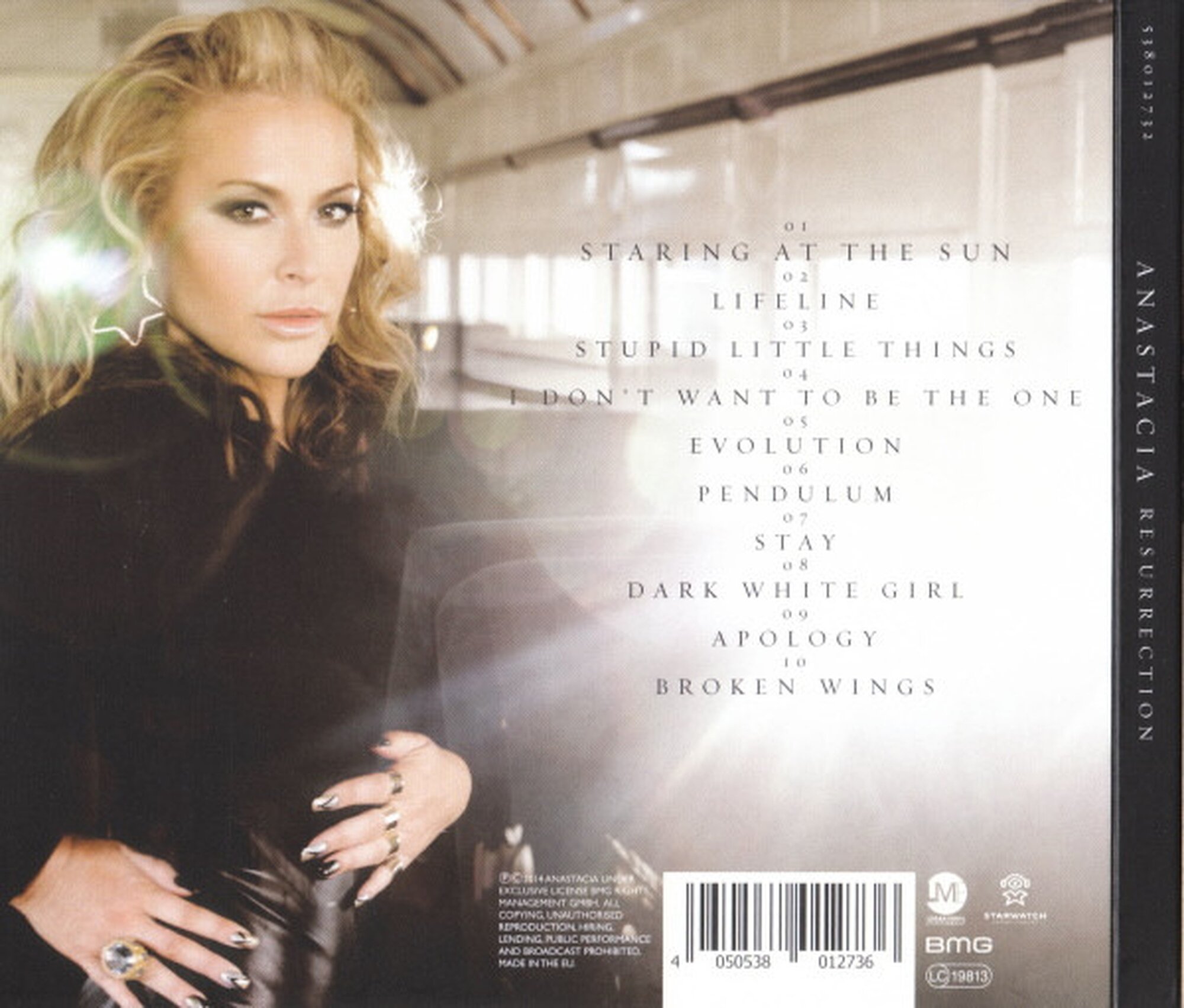 Компакт-диск "Resurrection" Anastacia, 2014, альбом, CD, Digipak — фото 1