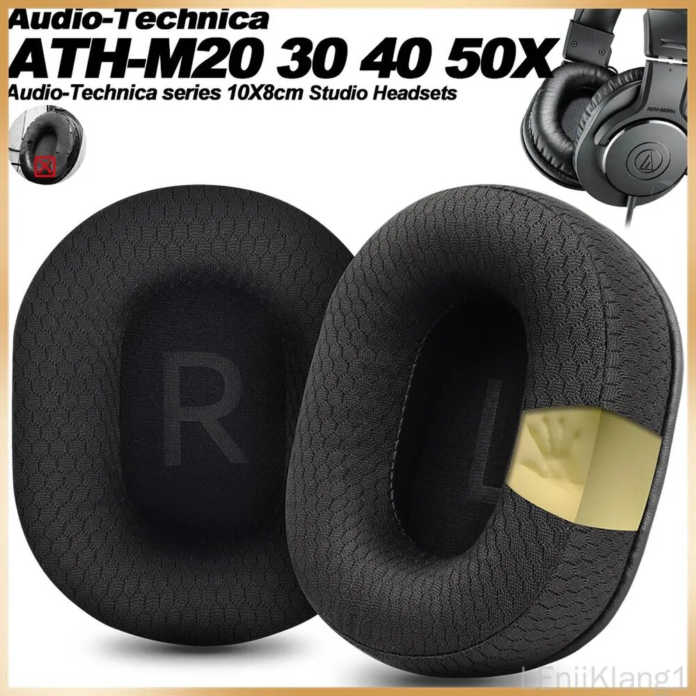 Амбушюры Audio-Technica ATH-M20X M40X M30X M50X, WH BTx M10 M20 M30 M35 M40fs M45 MSR7b, ATH-PRO5 PRO5v SX1 SX1a PG1 PGD1,10X8см 100X80мм Овал Овал для наушников