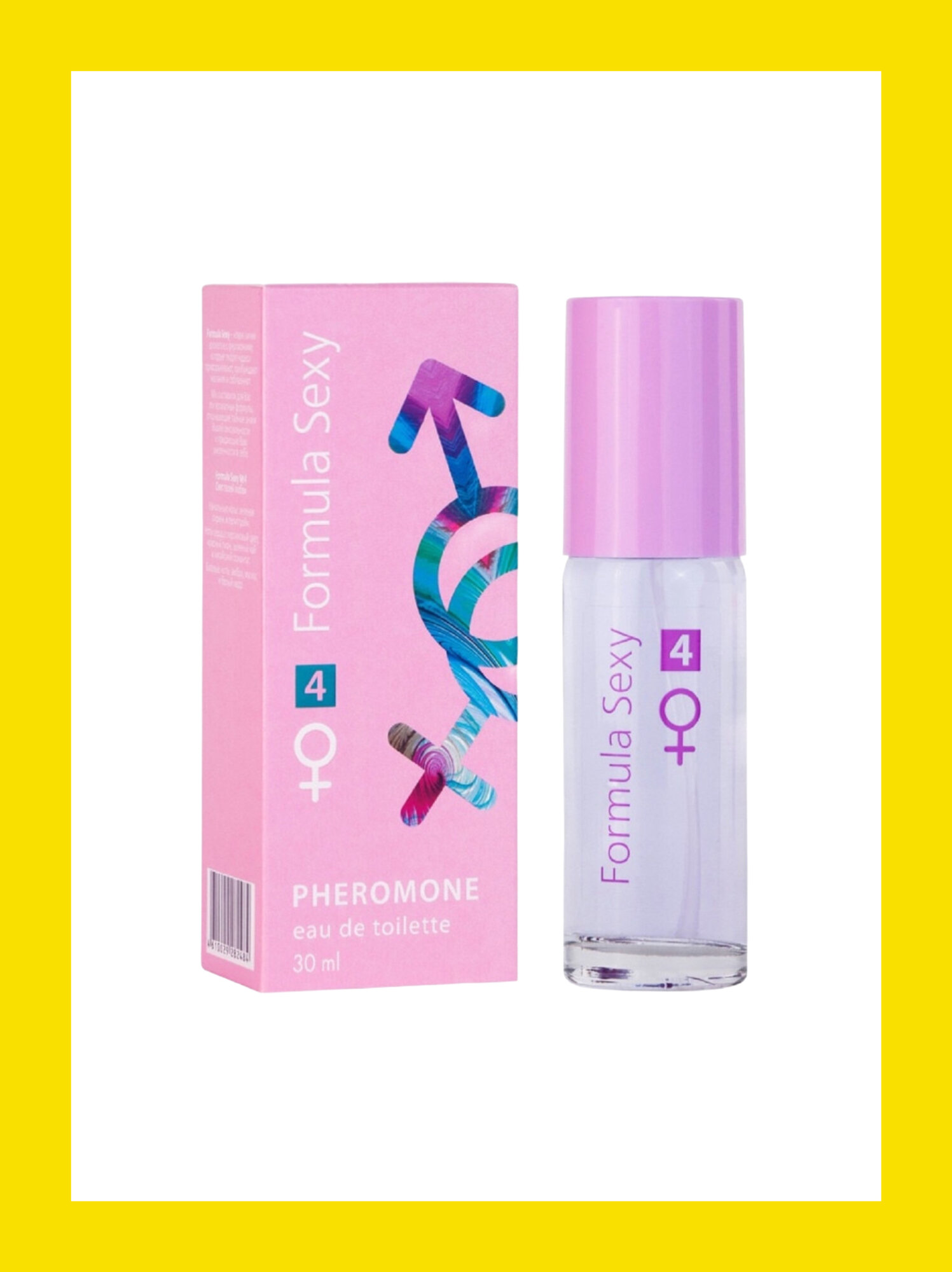 Туалетная вода Delta Parfum FORMULA SEXY №4 Экла д`Арпеж, 30мл, женские