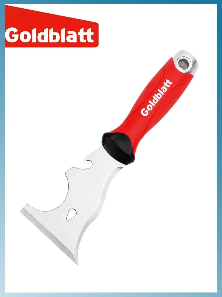 Goldblatt G05015 9-в-1 скребок для гипсокартона, шпатели для швов, ручной инструмент для маляров с мягкой рукояткой