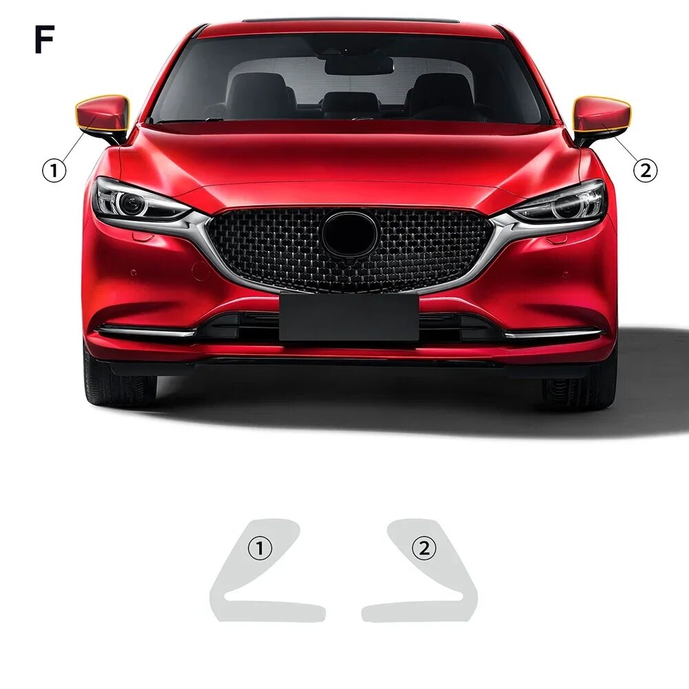 Для Mazda 6 Atenza 2018-2021 ТПУ PPF автомобильные фары зеркало заднего вида предварительно rearview