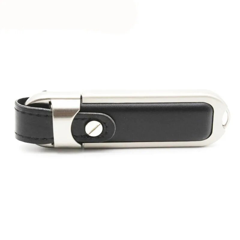 USB-флешка JASTER из кожи, 4/8/16/32/64 ГБ 4GB, black