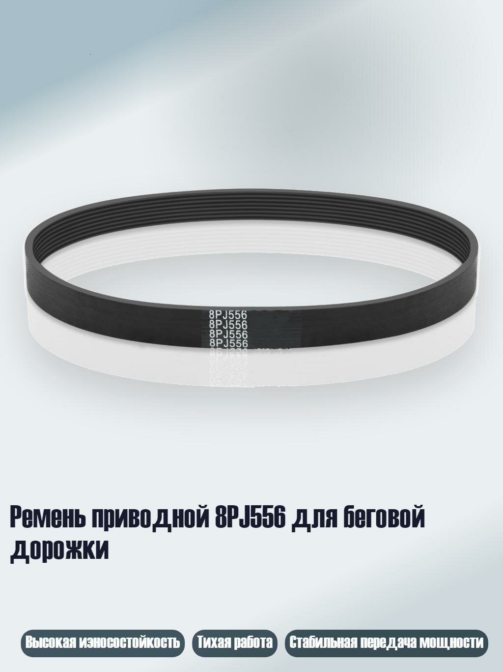 Ремень приводной 8PJ556 для беговой дорожки, 1 штука