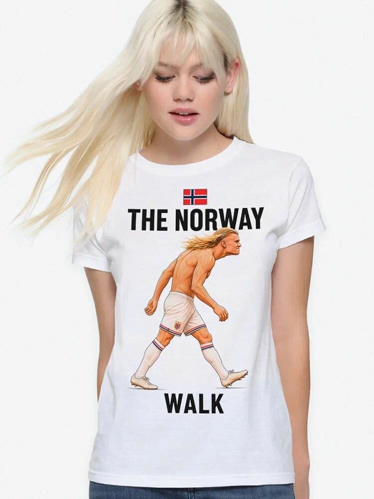 Футболка DreamShirts Studio Эрлин Холанд - Норвежская походка
