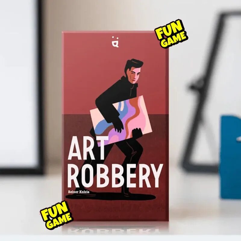 Настольные игры "Art Robbery" Грабеж произведений искусства Грабители вечеринки Карточные игры для дома для семьи для детей