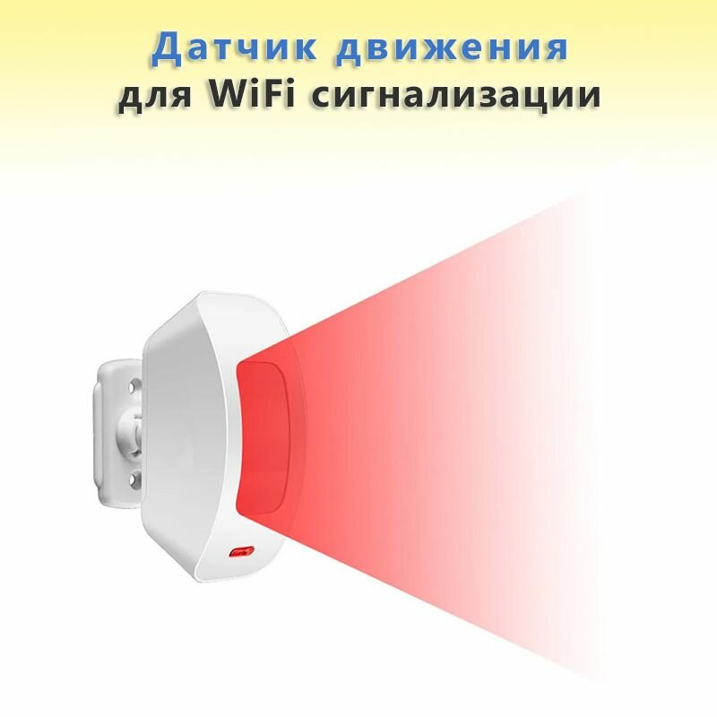 Беспроводной инфракрасный датчик движения