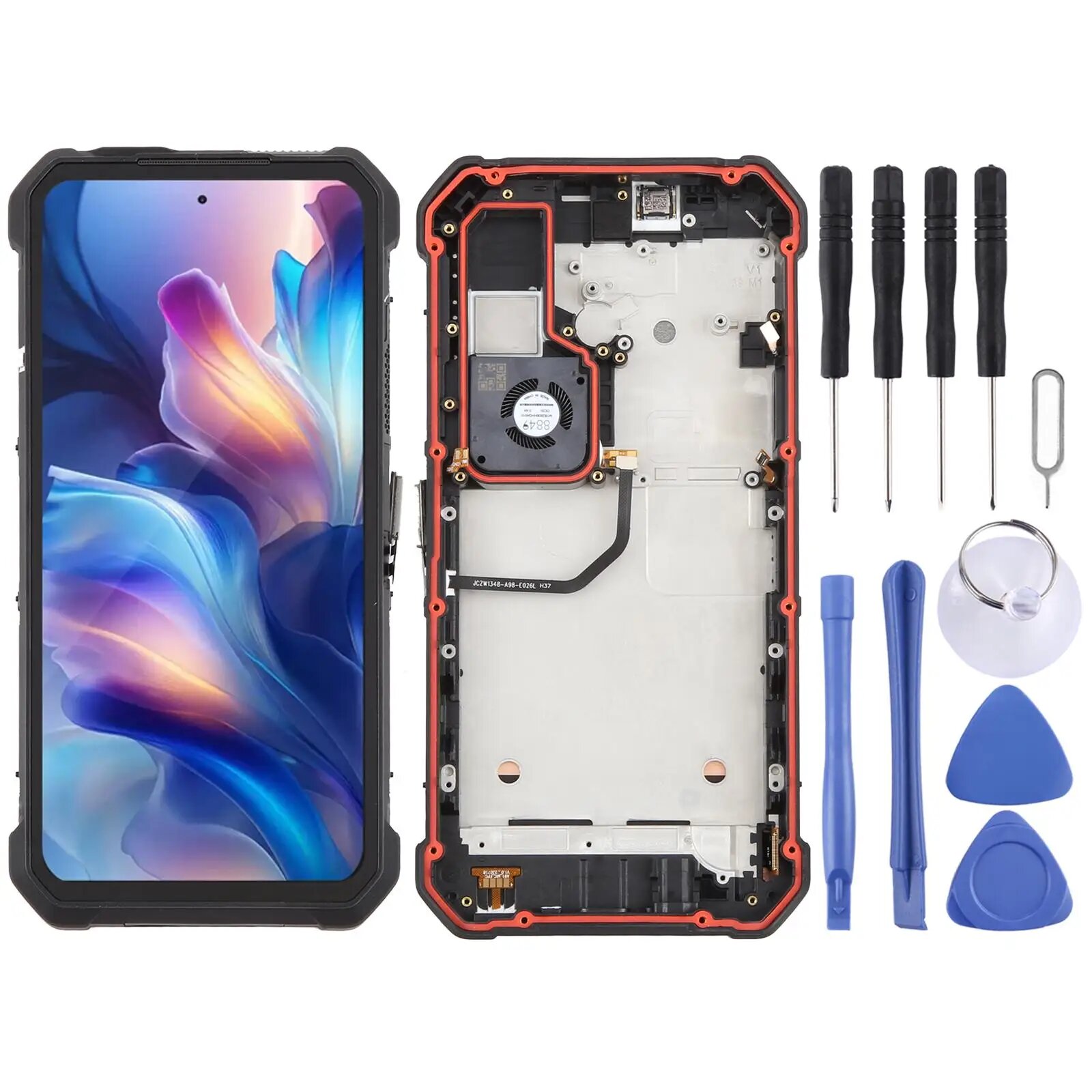 Оригинальный ЖК-экран для Unihertz Tank 4 Pro, полный комплект с дигитайзером