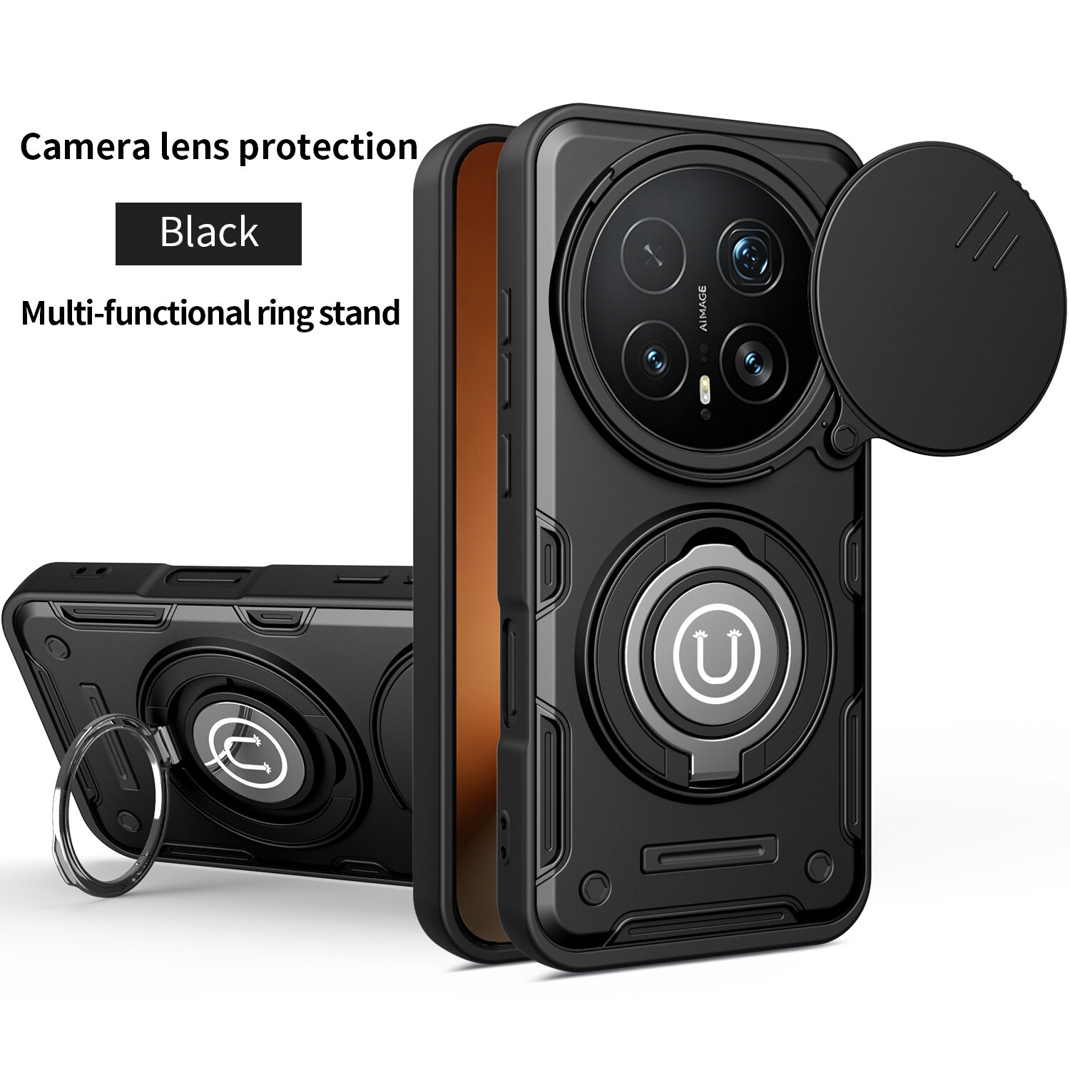 Чехол Для Honor Magic 8 Pro / Хонор Магик 8 Про, soft touch, чехол-кардиомонитор, поликарбонат (PC), защита камеры, ударопрочный, встроенная подставка, усиленные углы, soft touch, Honor, Honor Magic 8 Pro,